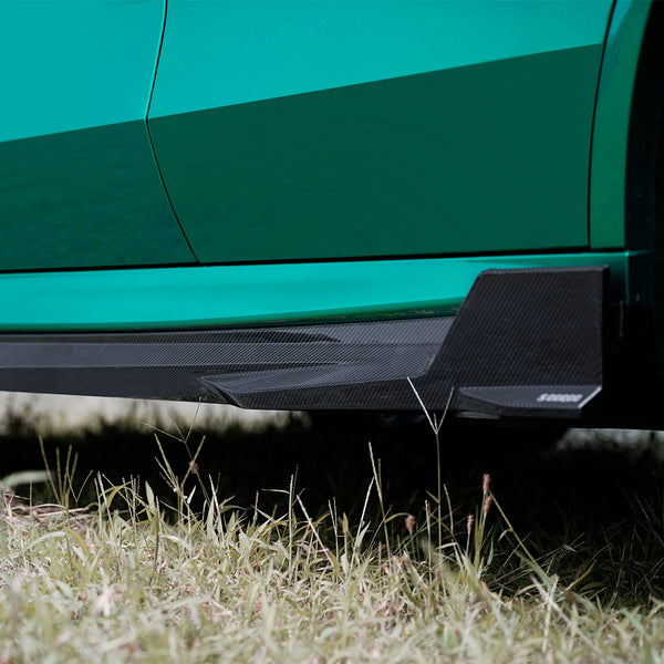 SOOQOO BMW X5M F95 Carbon Fiber Side Skirt | SOOQOO Carbon